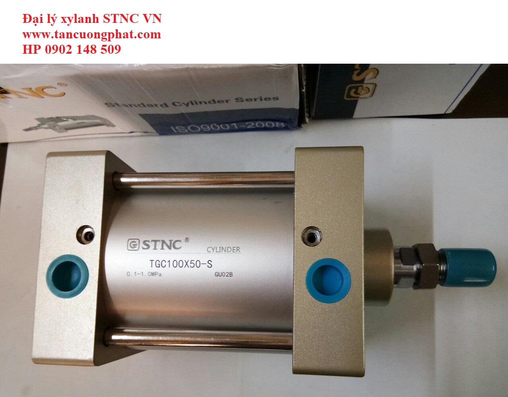 XY LANH VUÔNG TGC50X100 STNC - Thiết bị khí nén - thủy lực - Sản phẩm -Tân Cường Phát